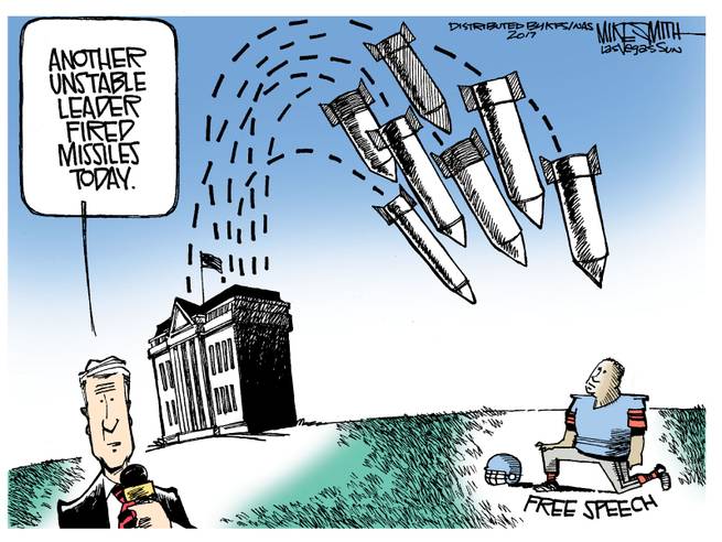 Mike Smith Cartoon: 092617 smith cartoon trump - Las Vegas Sun News