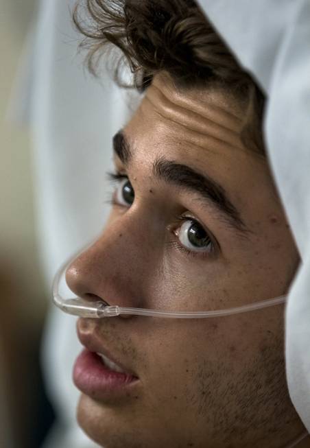 Nick Campbell Shooting Victim - Nick Campbell, 16, recovers from a ...