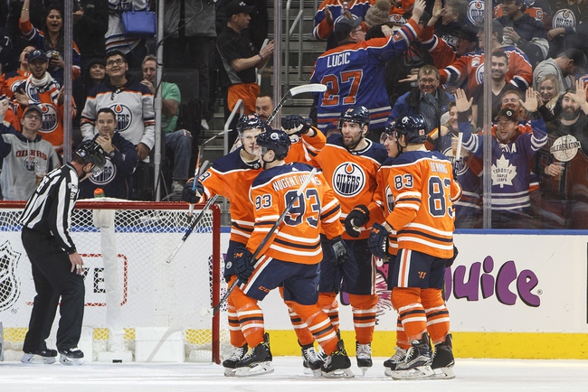 Oilers crush Golden Knights 8-2 in Edmonton - Las Vegas Sun News