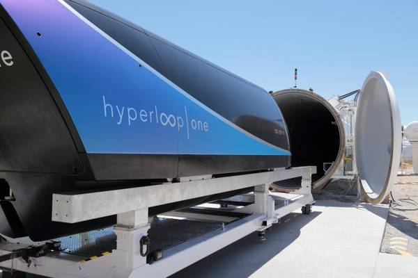 Virgin Hyperloop One sets speed record at Southern Nevada track - Las ...