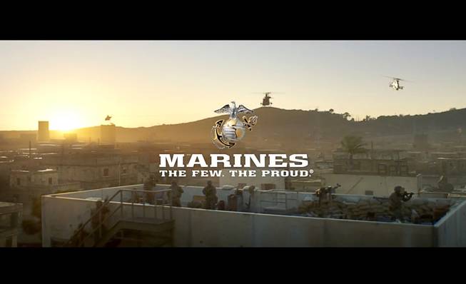 Marines seek young, tough recruits in Super Bowl ad - Las Vegas Sun News