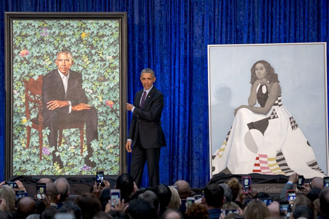 National Portrait Gallery unveils Obama portraits - Las Vegas Sun News