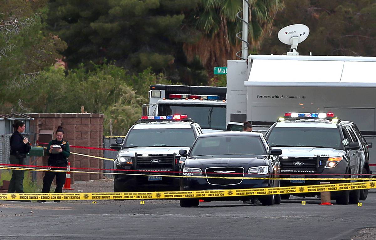 Metro Police say driver killed by officers reached for gun - Las Vegas ...