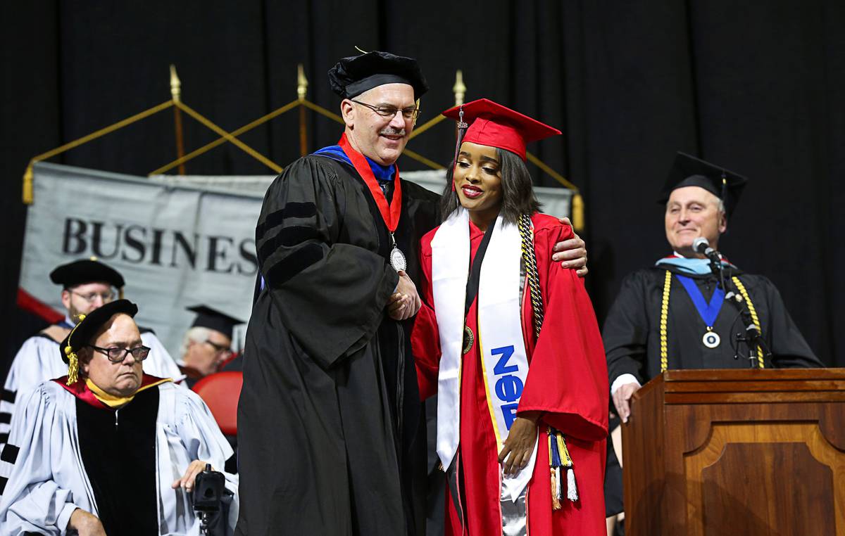 UNLV grad overcomes acute adversity, highlights winter commencement ...