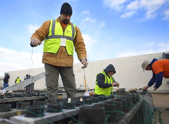 'Party Central': Firework technicians prepare for massive New Year’s ...