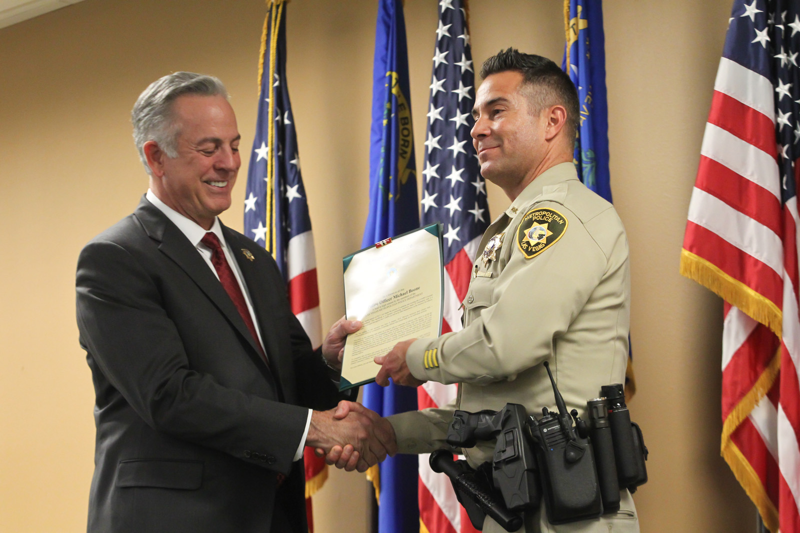 Metro Police Commendation Ceremony - Las Vegas Sun News