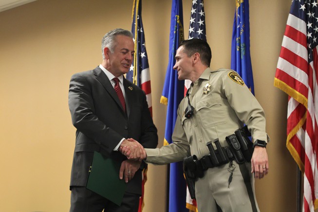Metro Police Commendation Ceremony - Las Vegas Sheriff Joe Lombardo ...