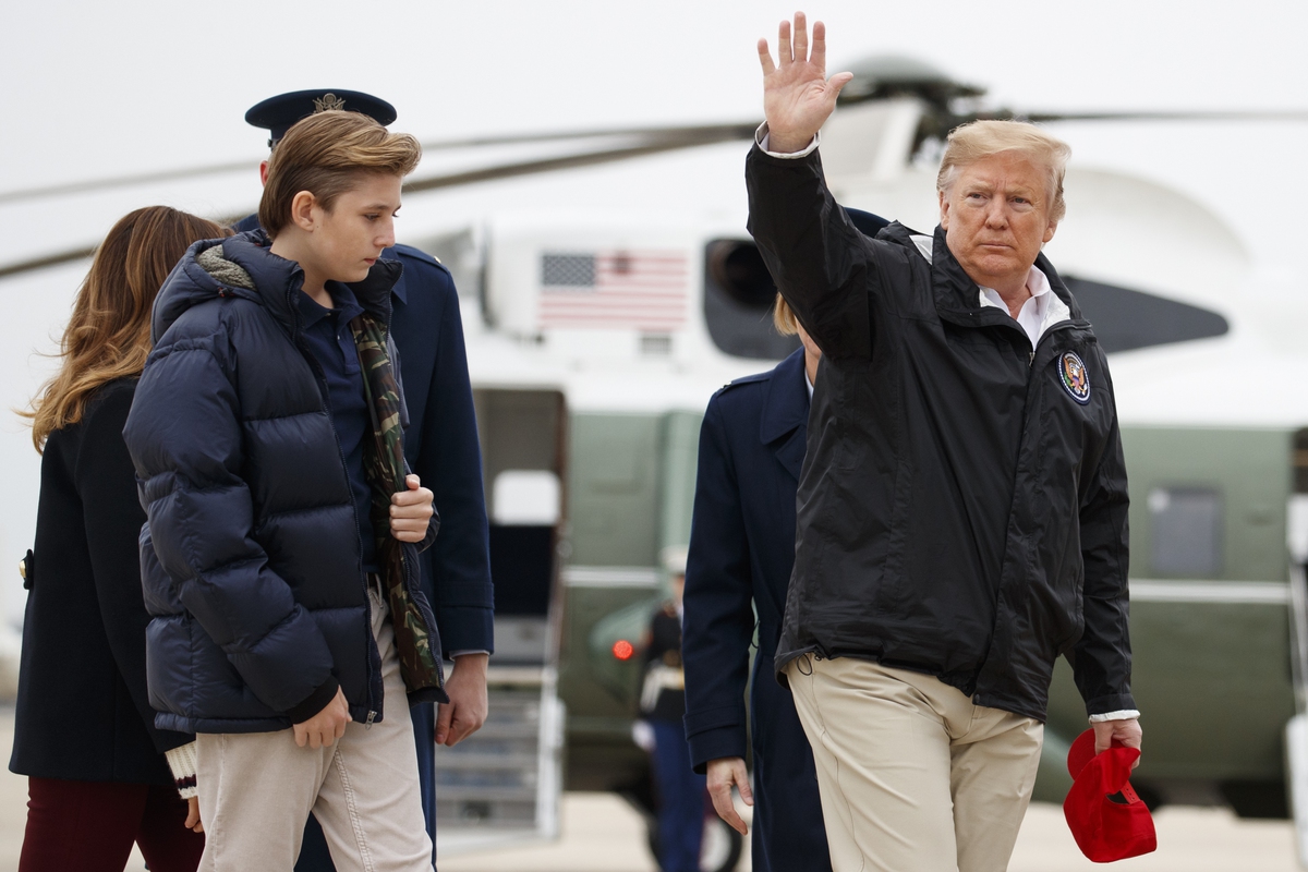Happy birthday! Trump's youngest son, Barron, turns 13 - Las Vegas Sun News