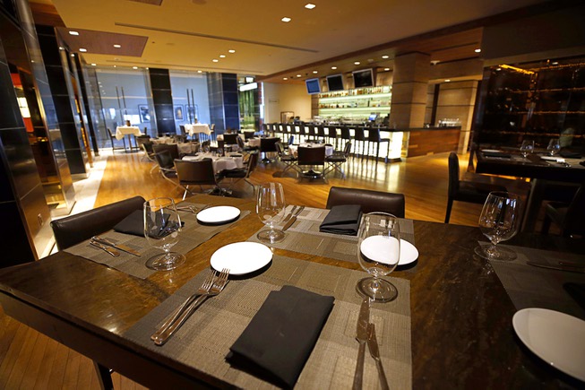 M Resort celebrating 10th Anniversary - A view of the bar in Anthony's ...