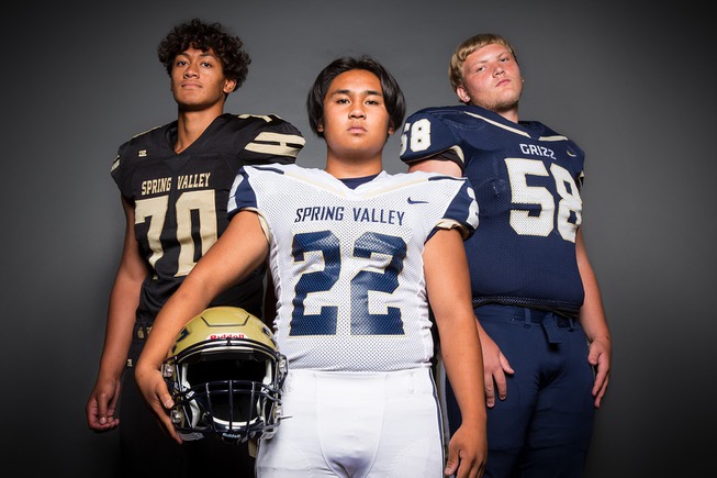 Las Vegas Sun's HSFB Media Day Team Portraits - Members of the Spring ...