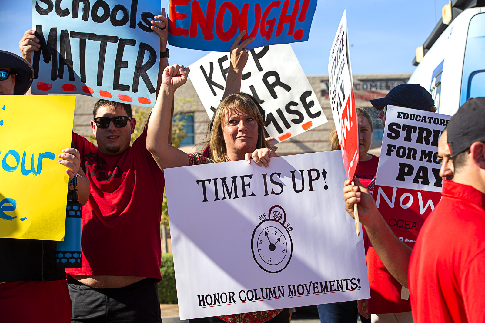 Teachers Rally Ahead of Possible Strike - Las Vegas Sun News