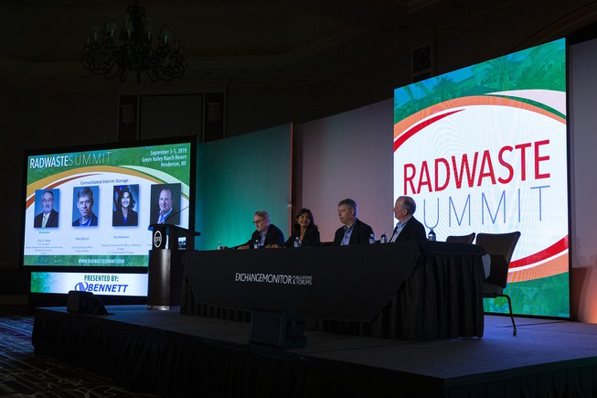 Radwaste Summit 2 - From left, Vice President for Strategic Development ...