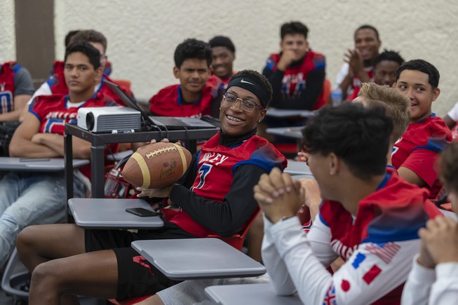 1969 State Champion Speaks to Valley High Players - Valley high player ...