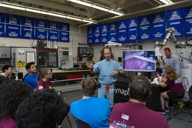 Robot Study Aid in the Classroom - Dr. Scott Glickman, D.O. explains ...
