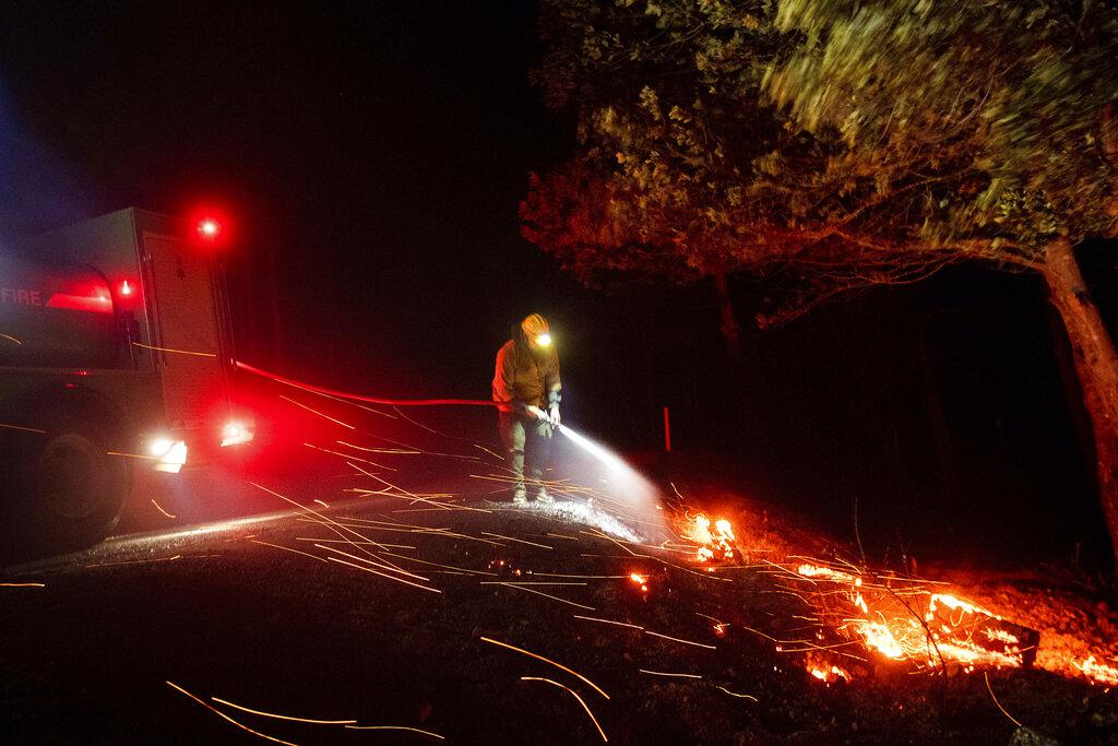 Wildfire erupts near Reagan library in Southern California - Las Vegas ...