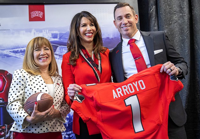 UNLV Football Head Coach Marcus Arroyo - New UNLV football head coach ...
