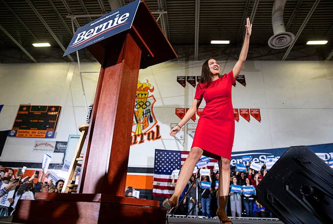 AOC Rallies With Bernie Sanders - Congresswoman Alexandria Ocasio ...