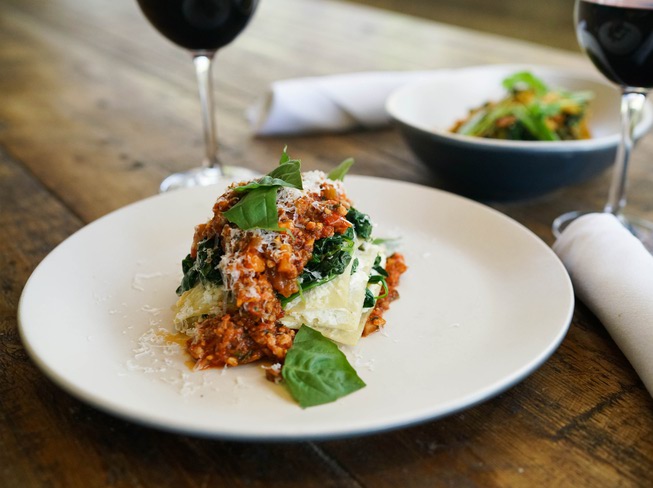 True Food Kitchen - Lasagna Bolognese at True Food Kitchen. Courtesy of ...