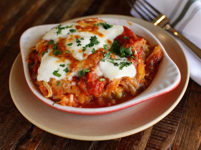 True Food Kitchen - Spaghetti Squash Casserole at True Food Kitchen ...