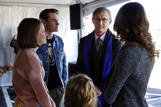 Alyn Beck Memorial Park Official Opening - Sculptor Brian Hanlon speaks ...
