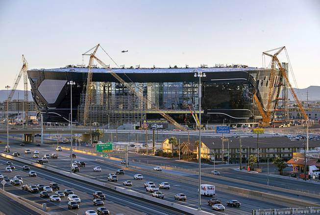 Photograph : Allegiant Stadium Construction: Feb. 4, 2020 - Las Vegas ...