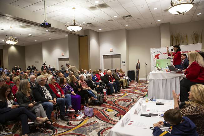Photograph : Nevada Republican Party's Central Committee Meeting in ...