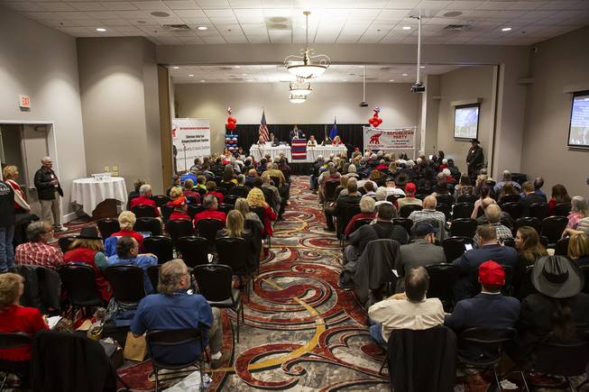 Photograph : Nevada Republican Party's Central Committee Meeting in ...
