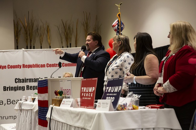 Photograph : Nevada Republican Party's Central Committee Meeting in ...