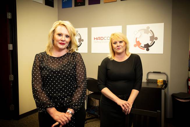 Photograph : Aubrie Jones and her sister Sara Miller, owners of HADCO ...