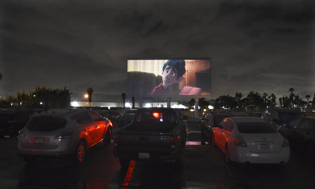 The drive-in, relic of yesterday, finds itself suited to now - Las ...