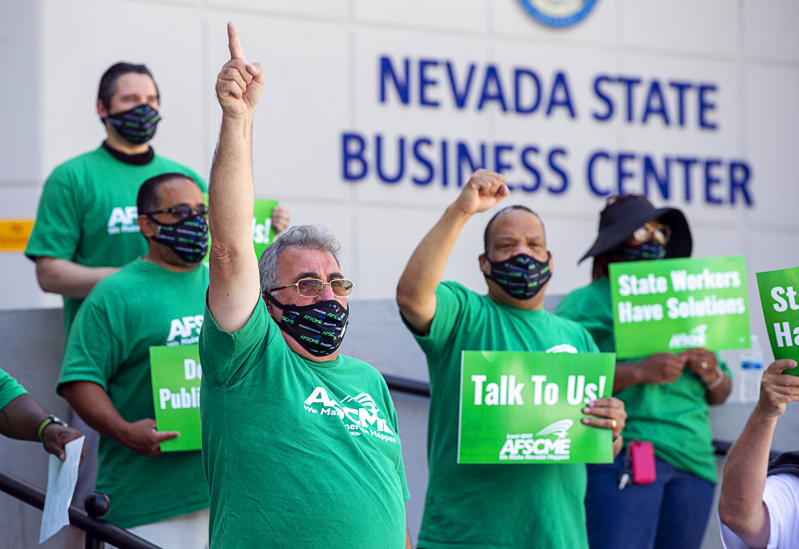 AFSCME Members Rally In Las Vegas - Las Vegas Sun News