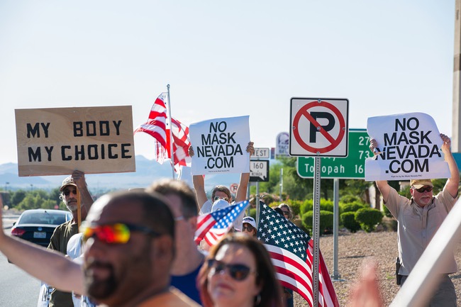 Group seeks 'army of voters' to resist Sisolak's mask mandate - Las ...
