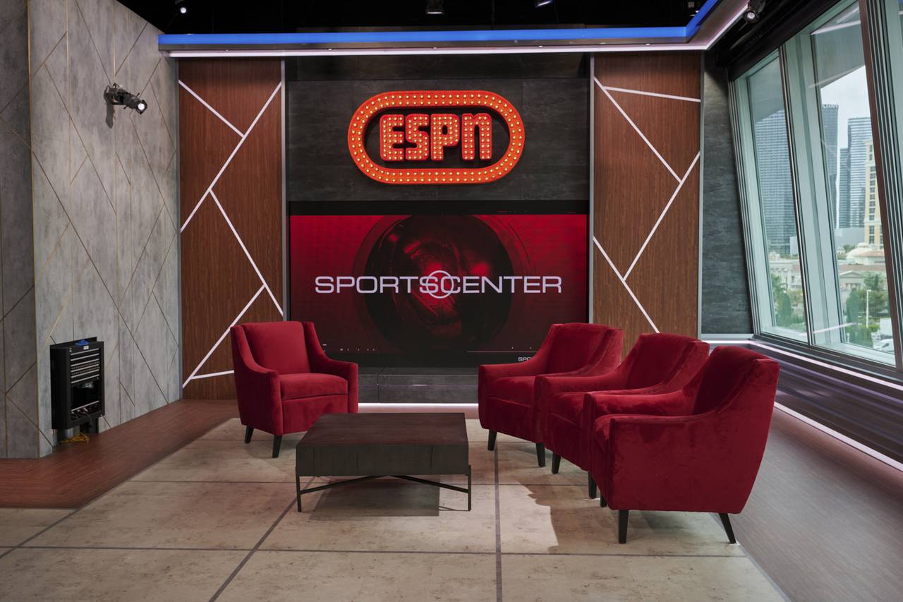 Sportscenter Set Background