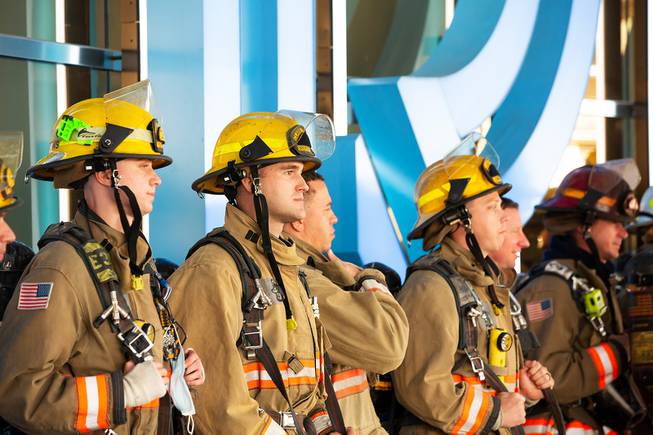 Las Vegas Firefighters Climb The Strat to Honor 9/11 Victims - Local ...