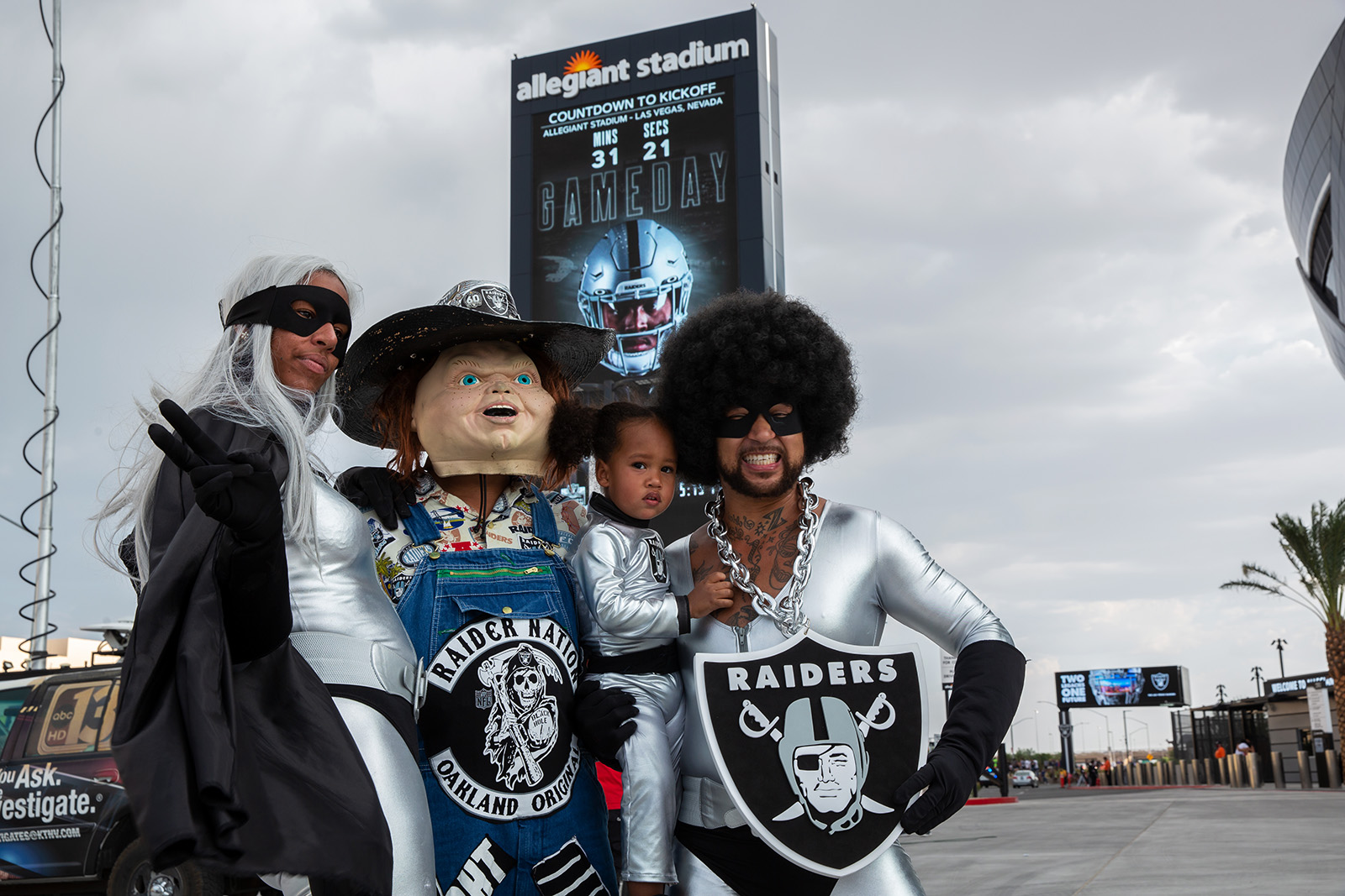 Tailgating During Las Vegas Raiders' First Home Game - Las Vegas Sun News