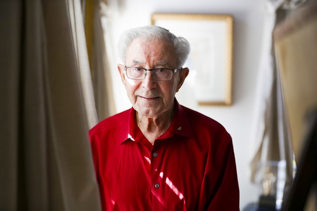 Holocaust Survivor Ben Lesser - Holocaust survivor Ben Lesser, 91 ...