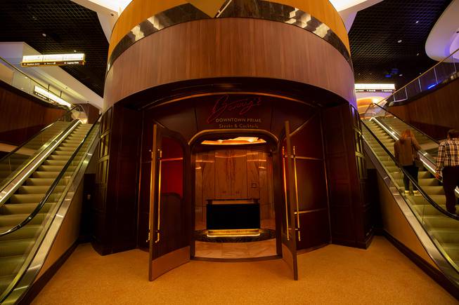 Circa Resort Media Preview - The entrance to Barry's Downtown Prime by ...