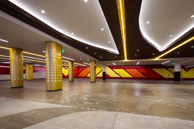 Derek Stevens & Circa - A view of Circa's parking garage called Garage ...