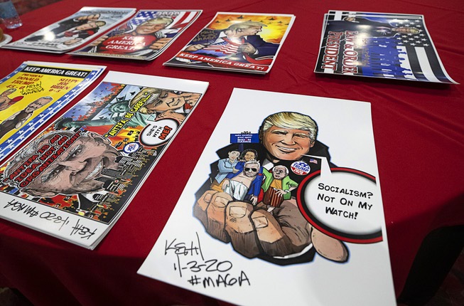 2020 Republican Watch Party - Original signed artwork by artist Keith ...