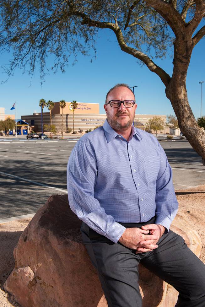 Photograph : Assistant Principal Derryck Rickards, Sierra Vista H.S.
