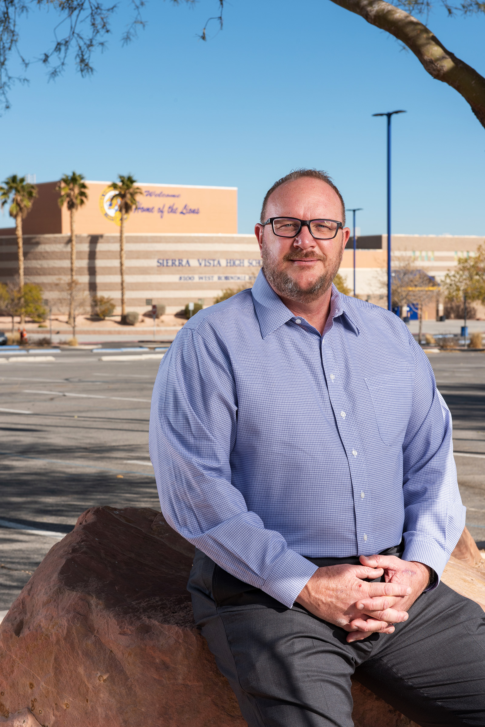 Assistant Principal Derryck Rickards, Sierra Vista H.S. - Las Vegas Sun ...