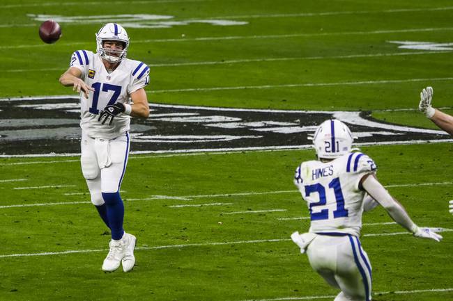 Raiders get trampled by Colts as playoff chances tumble - Las Vegas Sun ...
