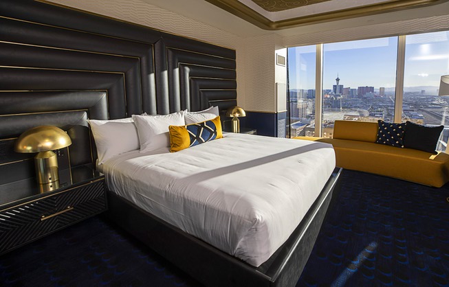 Circa Rooms and Legacy Club Tour - A view of a bedroom in a Founders ...