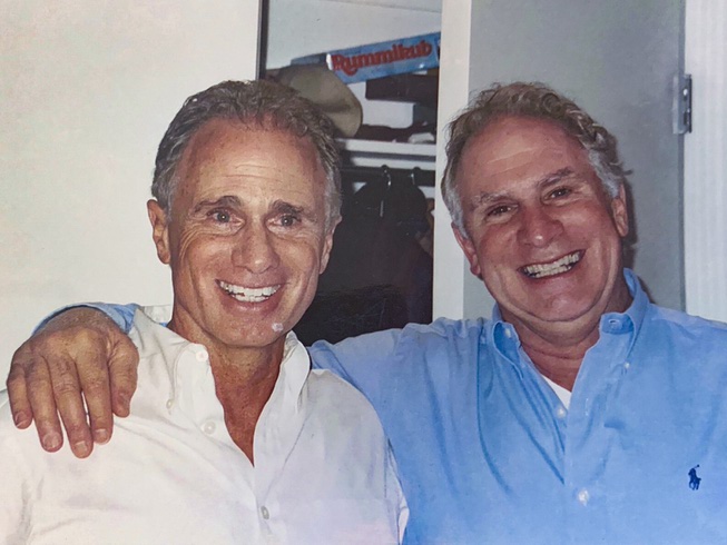 Alan Andrews - Alan Andrew, left, who is seen here with his brother,