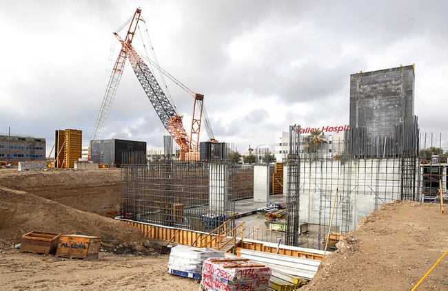 At site of future UNLV med school building, a spirited pace of ...