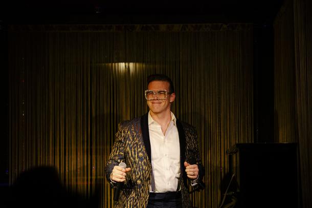 Photograph: Colte Juian at The Vegas Room - Las Vegas Weekly