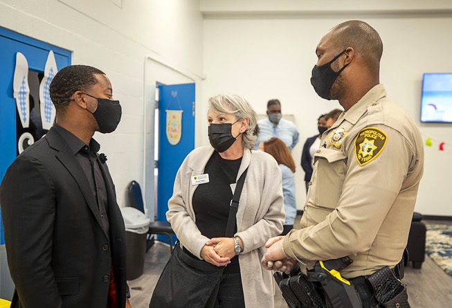 LVMPD Foundation - Clark County Commissioner William McCurdy II, left ...