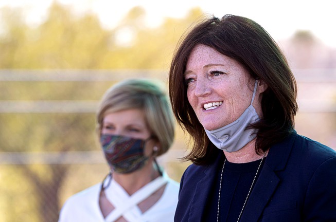 Jesus Jara and Congresswoman Susie Lee at Wolff Elementary - CCSD ...