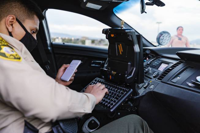 Photograph : Officer Alexis Holder - Las Vegas Sun News