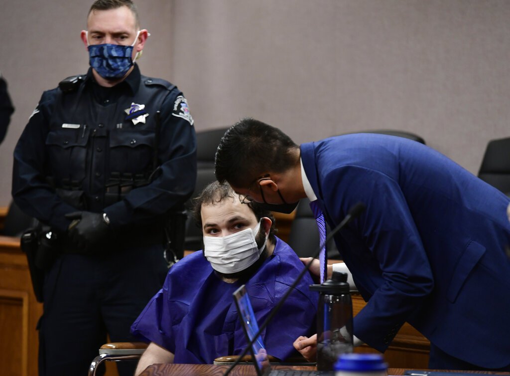 Colorado shooting suspect makes his 1st court appearance - Las Vegas ...